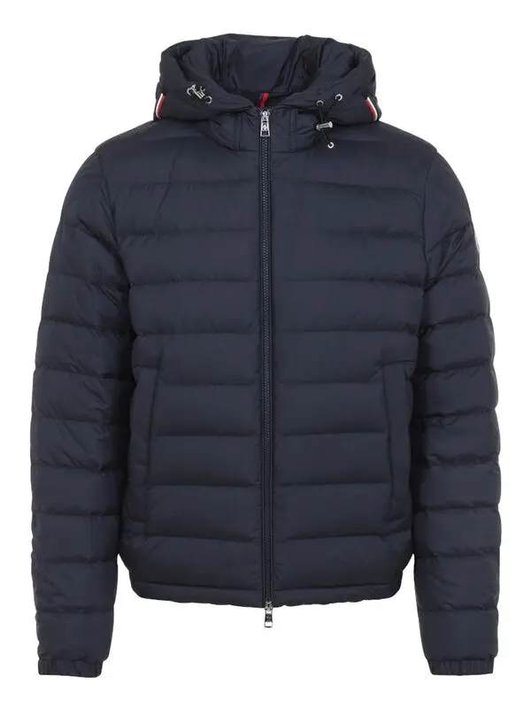 Moncler Hooded Padded Jacket - Black