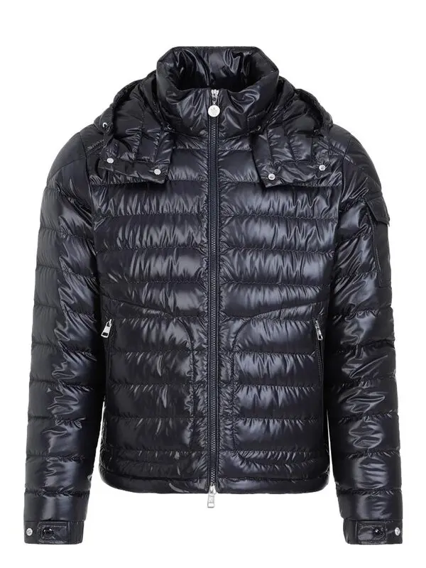 Moncler Hooded Padded Jacket - Blue