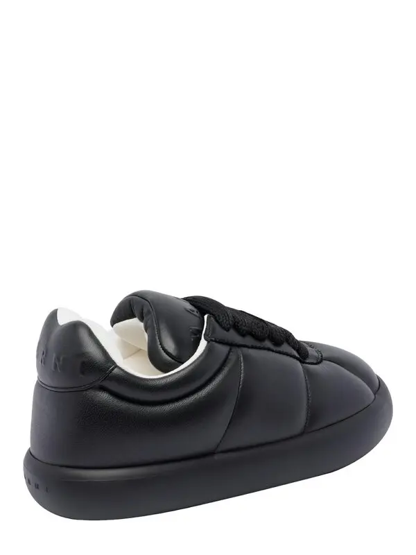 Marni Bigfoot 2.0 Leather Sneakers - Black