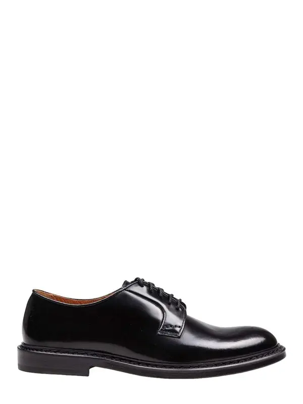 DOUCAL'S Calfskin Derby - Black