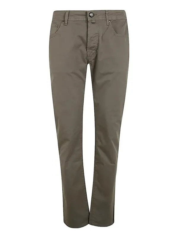 Jacob Cohen Bard Slim-fit Five-pocket Denim - Grey