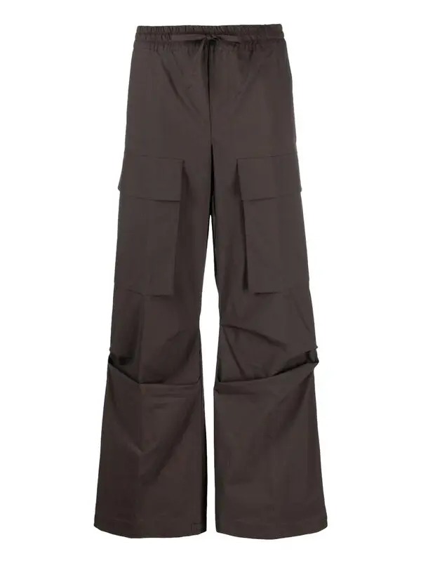 P.a.r.o.s.h Straight-leg Cargo Trousers - Testa Di Moro