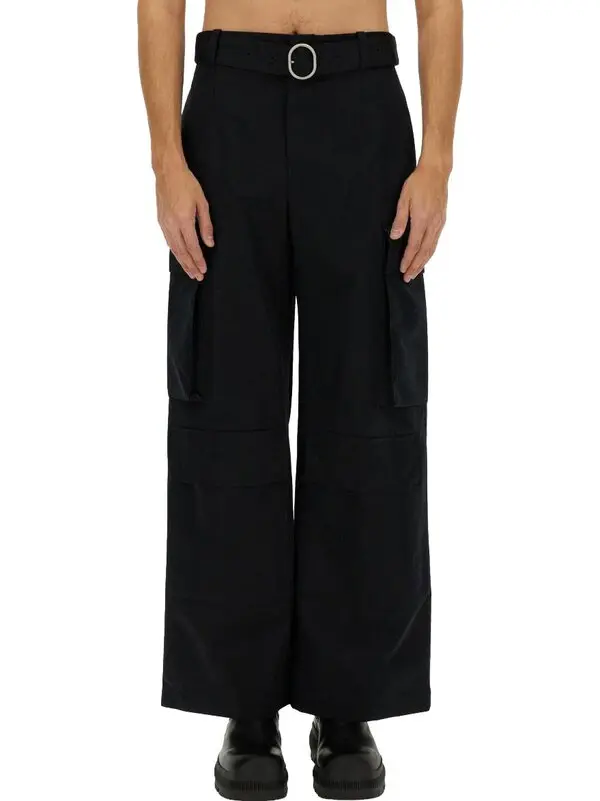 JIL SANDER Cargo Pants - Black