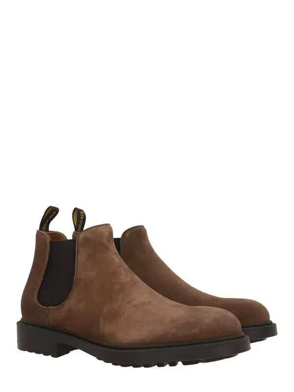 DOUCAL'S Chelsea Boots - Mink Havana+brown Head