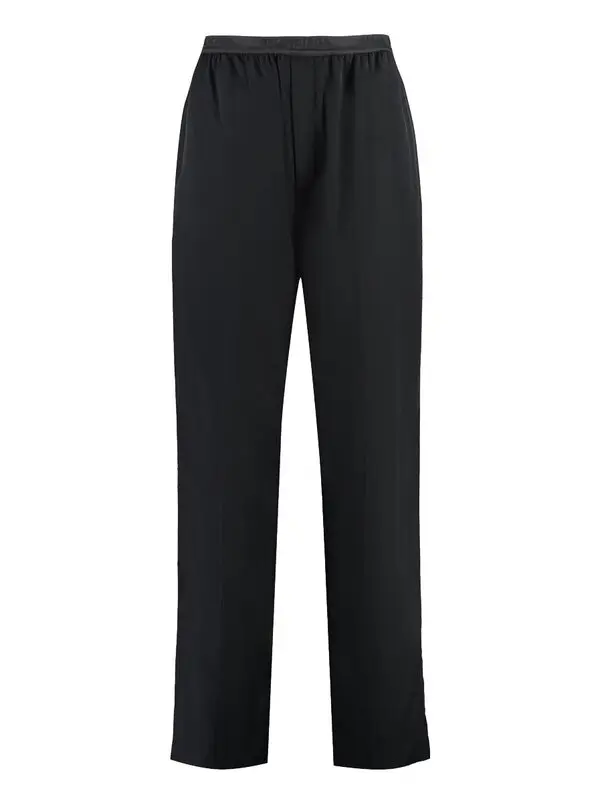 Balenciaga Elasticated Waist Trousers - Black