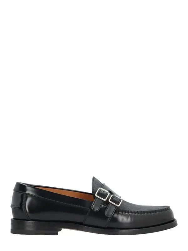 Gucci Leather Loafers - Black