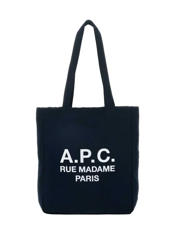 A.p.c. Denim Mini Axel Shopping Bag - Blue