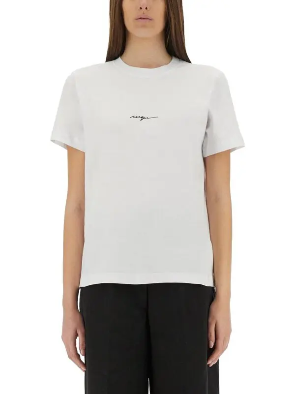 MSGM T-shirt With Logo - White