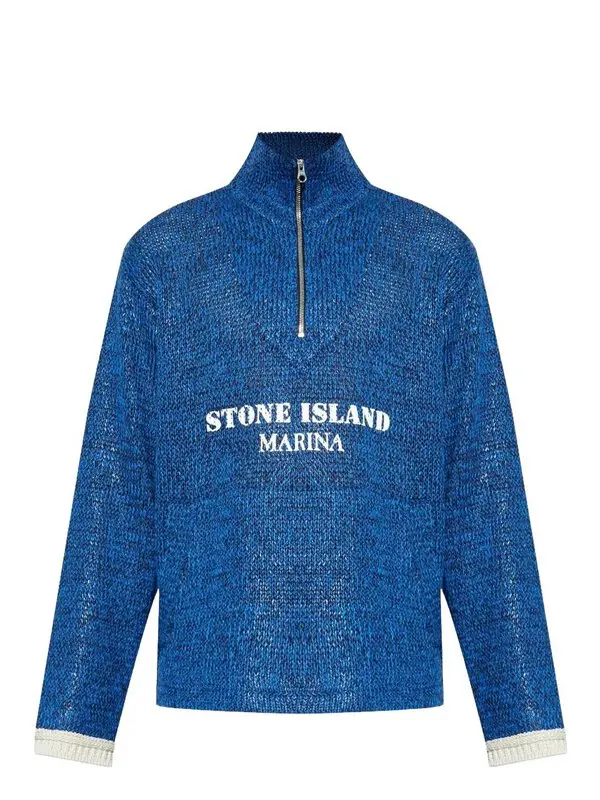 Stone Island Sweater - V0028 Blue Marine