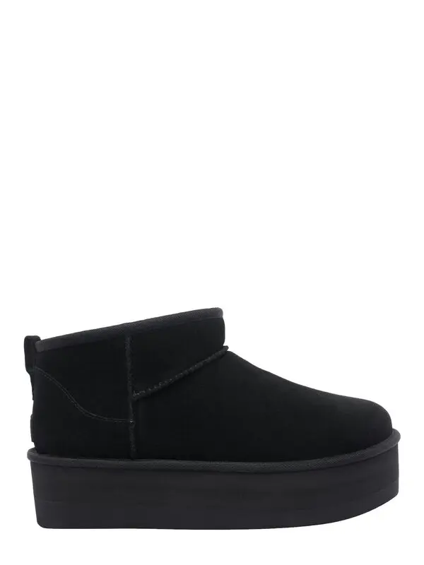 UGG Classic Mini Ultra Platform Bootie - Black
