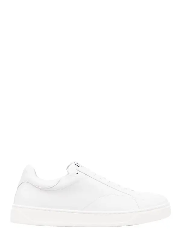 LANVIN Low-top Leather Trainers - White