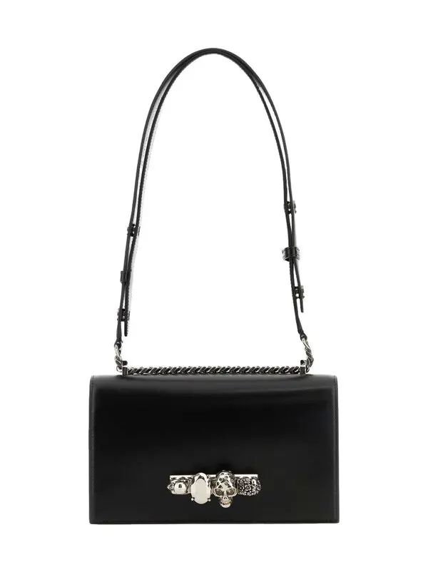 Alexander McQueen T-bar Sling Large Crossbody Bag - Black