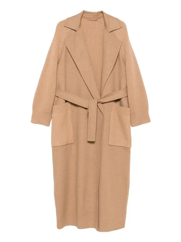 Max Mara Berardi Pea Coat - Beige