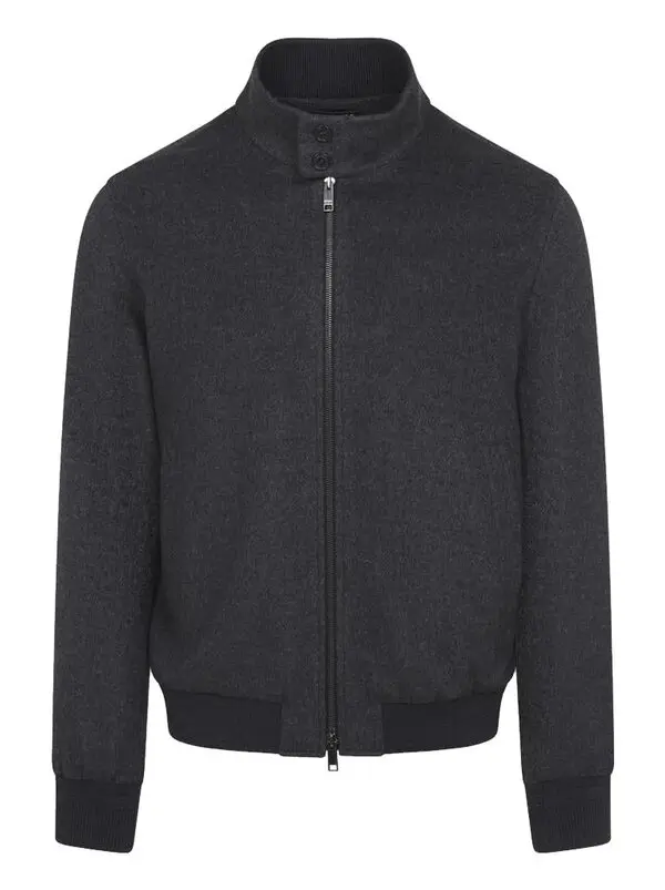 Zegna Oasi Elements Cashmere Jacket - Grey