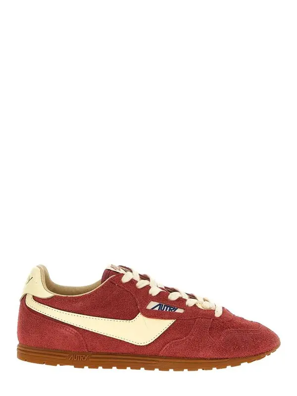 AUTRY Windspin Sneakers - Red