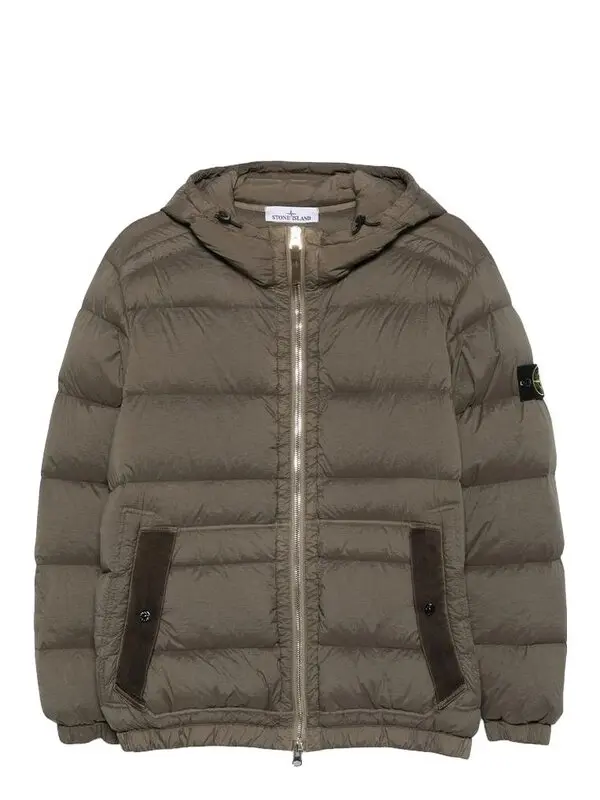 Stone Island Padded Jacket - Green