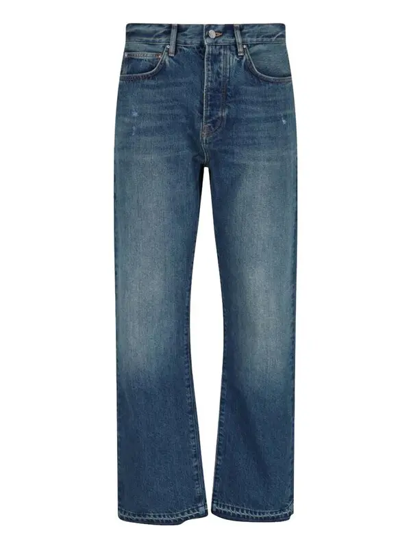 Amiri Straight Leg Jeans - Blue