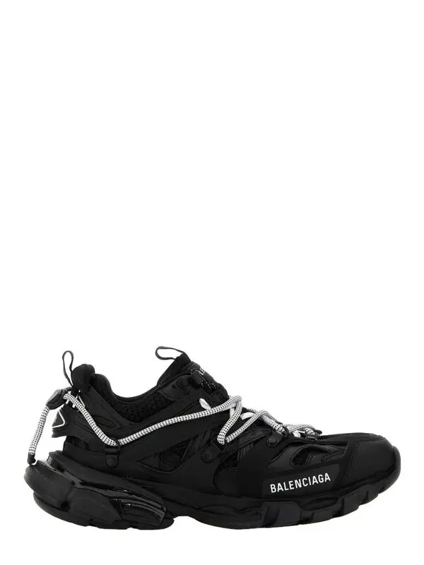 Balenciaga Track Trail Laces Sneakers - Black