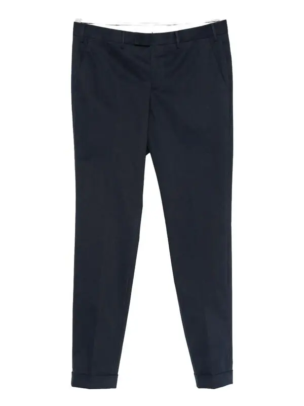 PT TORINO Chinos With Cuffs - Blue