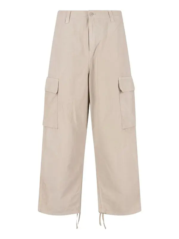 Carhartt Work In Progress Wide Leg Trousers - Beige