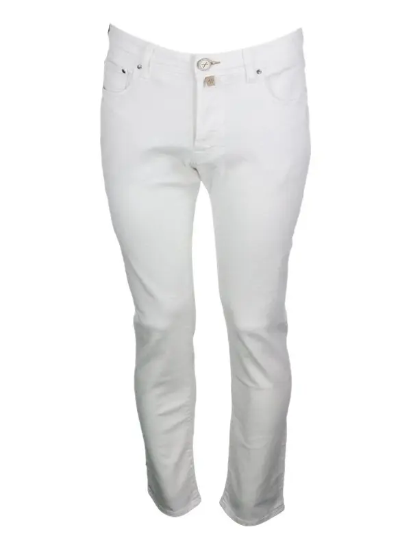 Jacob Cohen Milan-cortina Apres Sky Bard J688 Trousers - White