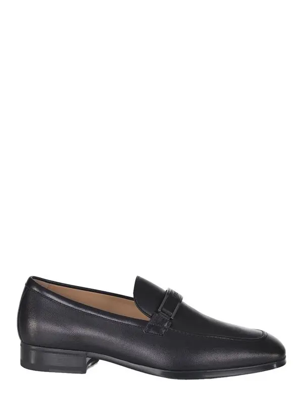 TOD'S Leather Moccasin - Black