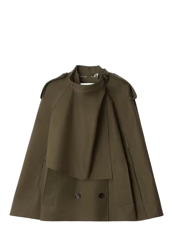 Burberry Double-breasted Coat - Juniper