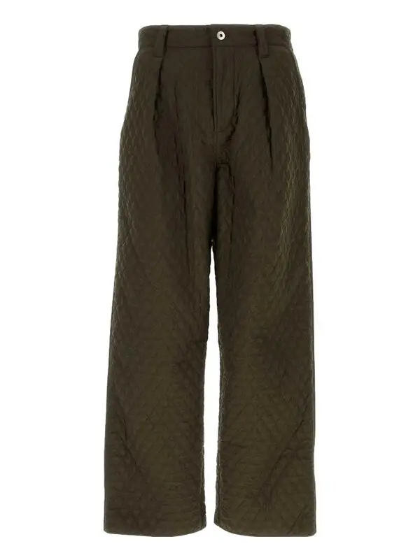 Burberry Army Nylon Trousers - Green