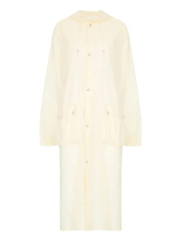 MAISON MARGIELA Coated Cotton Coat - Beige