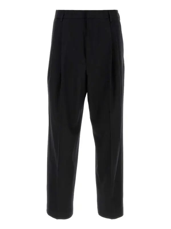 Dries Van Noten Wool Pants - Black