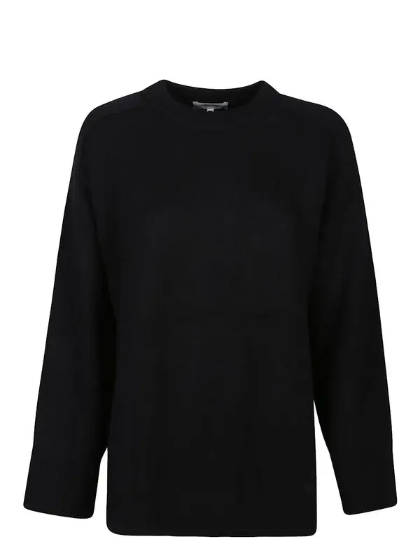 Loulou De Saison Safi Round Neck Sweater - Black