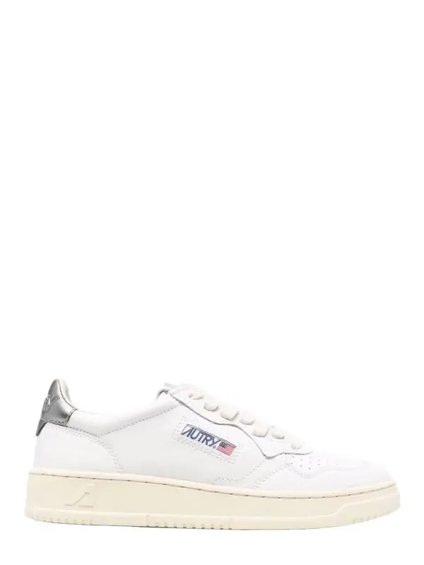 AUTRY Perforated Medalist Sneakers - White