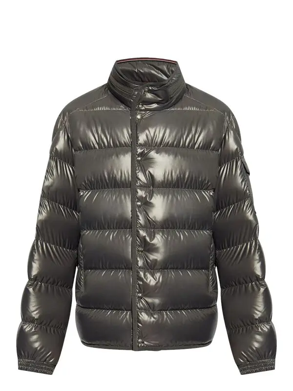 Moncler Gourette Mock-neck Puffer Jacket - Grey