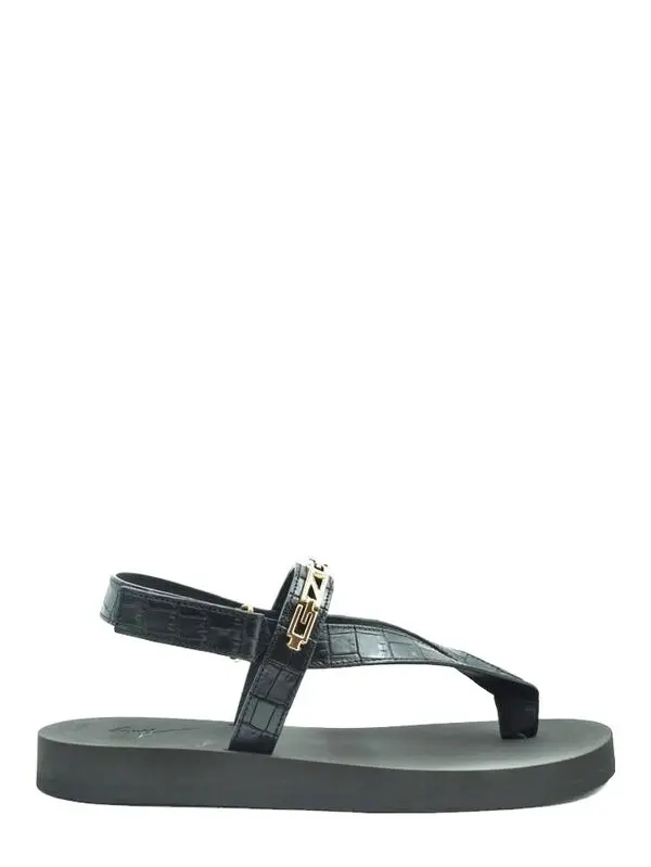 GIUSEPPE ZANOTTI Sandals - Black