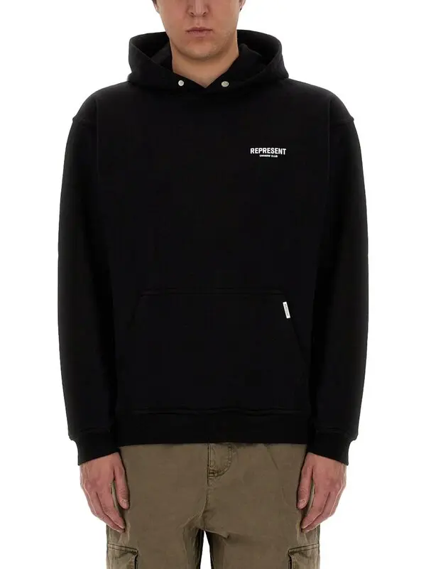 REPRESENT Hoodie - Black