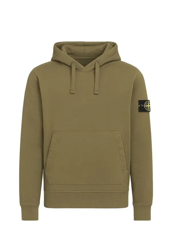 Stone Island Garment-dyed Sweatshirt - Green