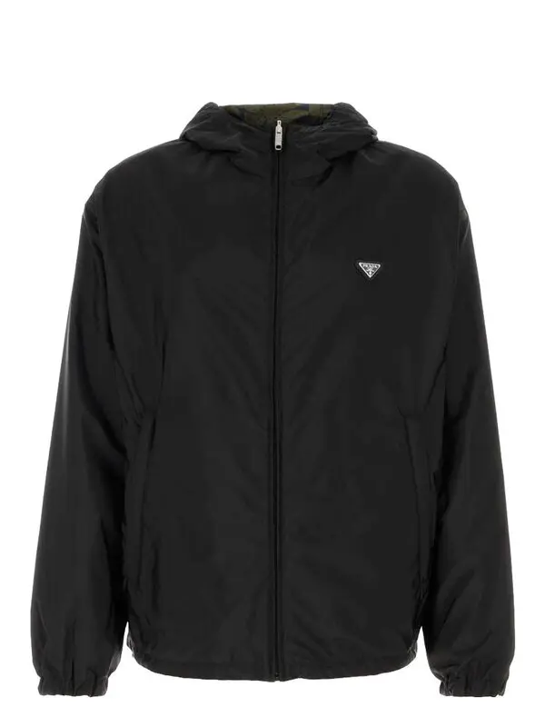 Prada Re-nylon Reversible Jacket - Black