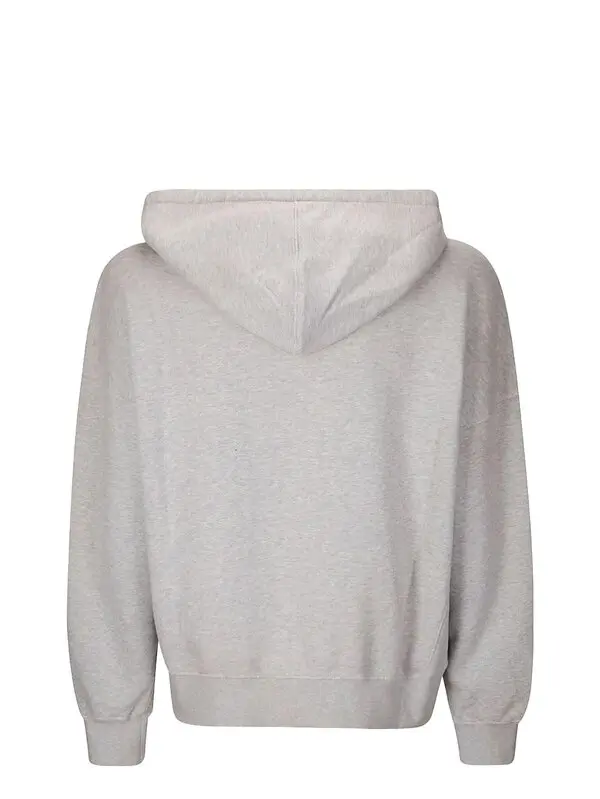 Golden Goose Hooded Sweatshirt - Grey Melange Blackjelly Bean