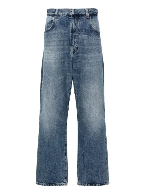 Givenchy Straight-leg Jeans - Indigo Blue