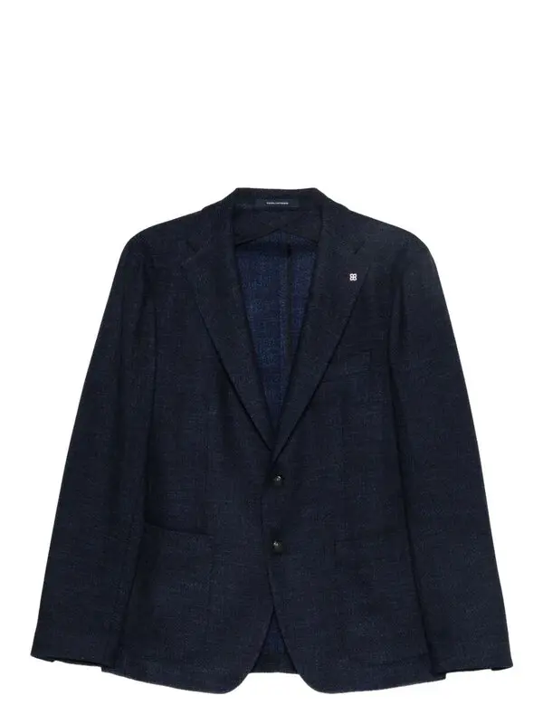 Tagliatore Virgin Wool Blazer - Blue