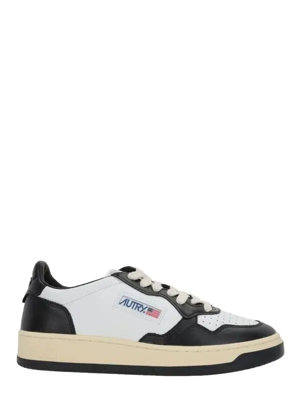 AUTRY Low-top Sneakers - White+ Black