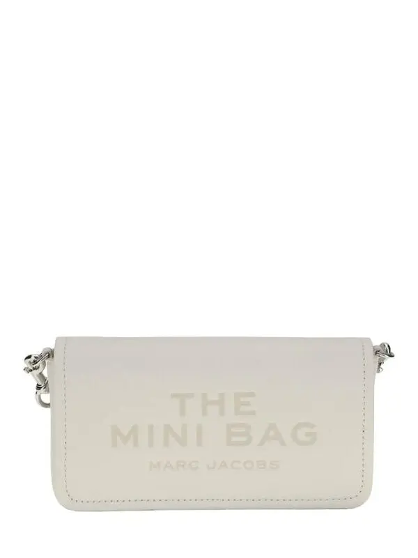 Marc Jacobs Leather Mini Shoulder Bag - White