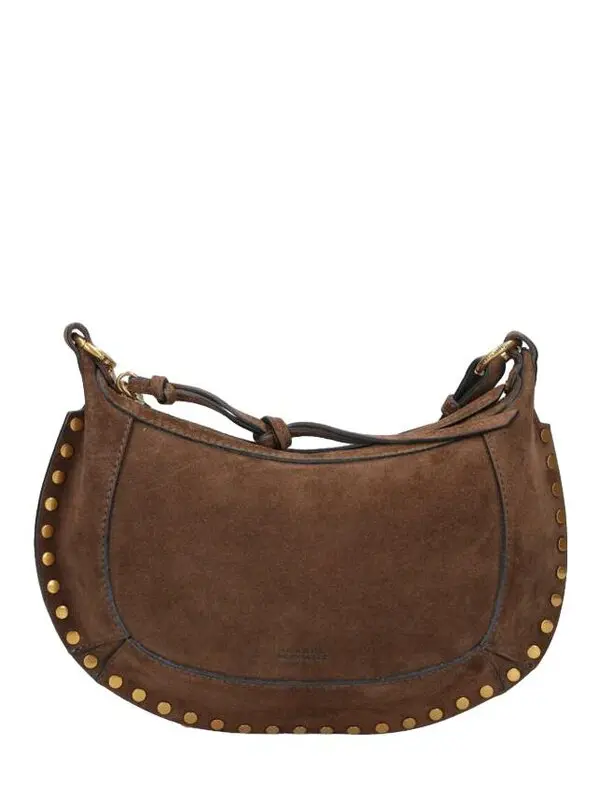 Isabel Marant Studded Shoulder Bag - Brown