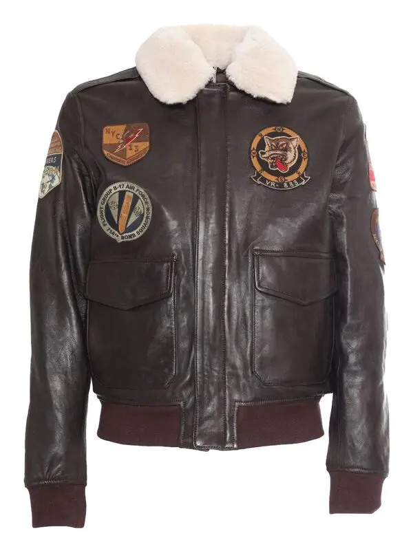 SCHOTT Leather Jacket - Brown
