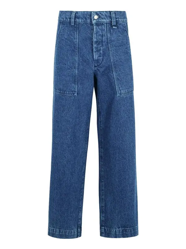 Maison Kitsuné Workwear Denim Jeans - Blue