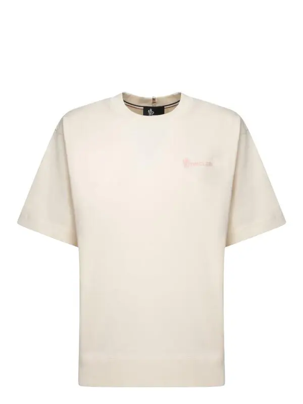 Moncler Cotton Jersey T-shirt - White