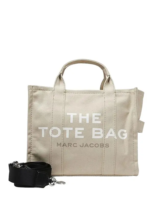 Marc Jacobs Cotton Shoulder Bag - Beige