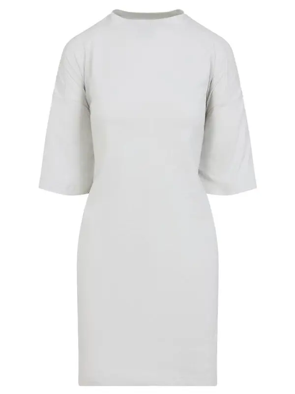 Balenciaga Semi Fitted Mini Dress - White