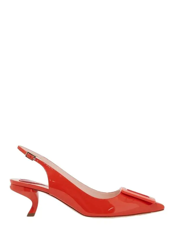 ROGER VIVIER Virgule Sling Back Dec 55 - Sunsetred