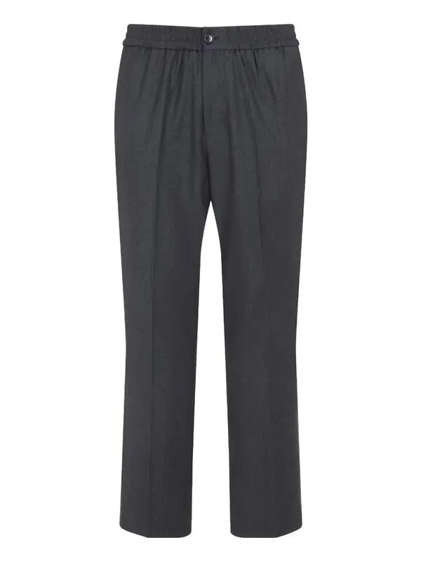Ami Virgin Wool Pants - Grey